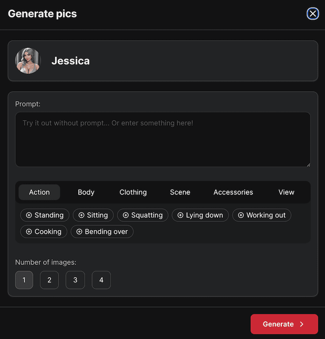 Uncensored AI Chat with Images - AI Girlfriend WTF
